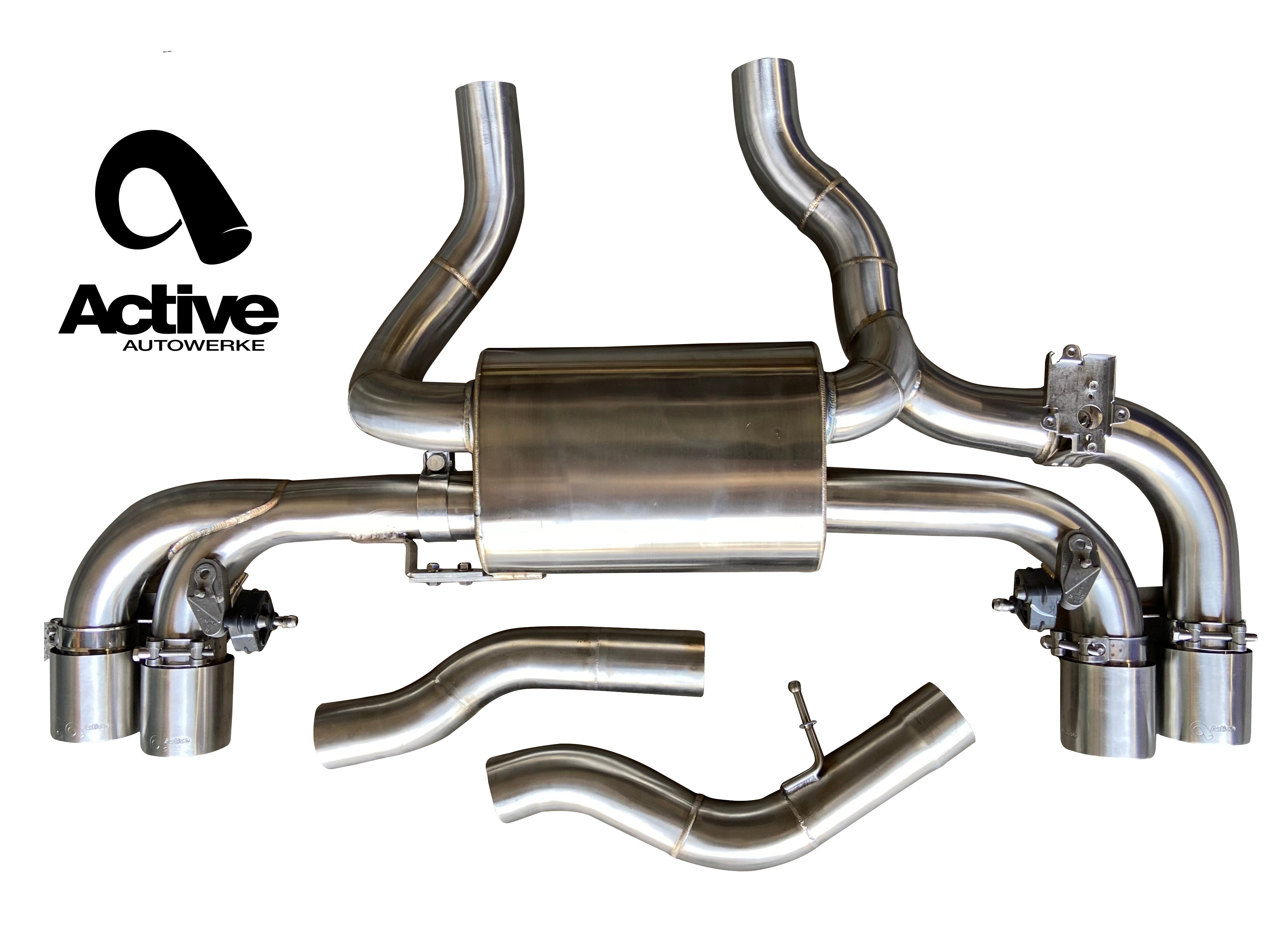 G4X M240i Valved Rear Axle-back Exhaust | Active Autowerke