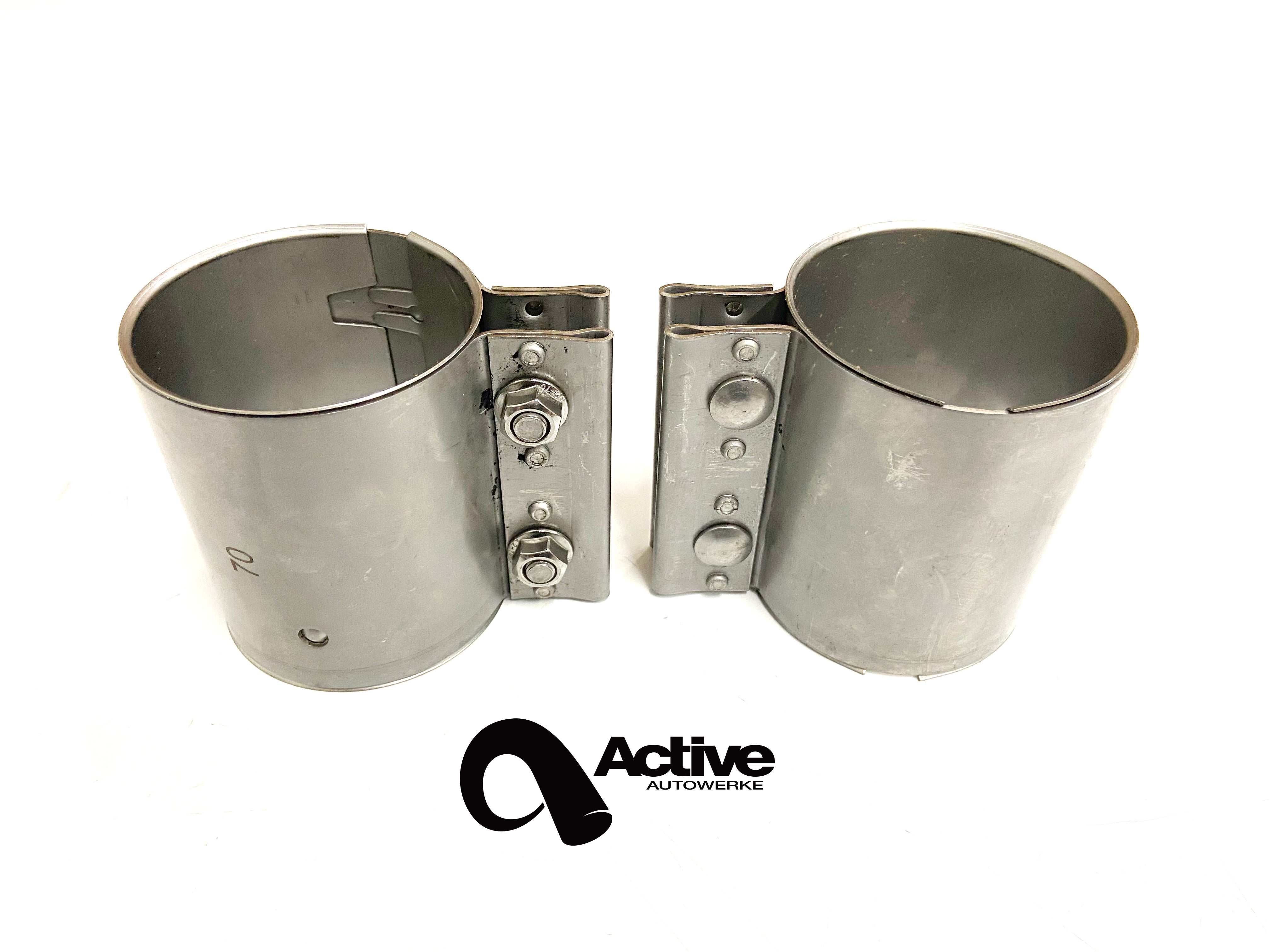 Active Autowerke Exhaust Clamp Set G8X and X3M single